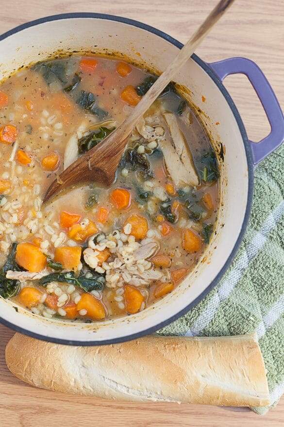 Chicken Barley Stew | Call Me Betty