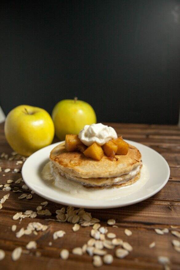 DIY Whole Grain Oatmeal Pancake Mix | Call Me Betty