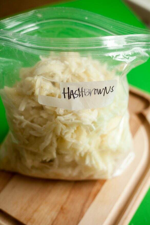 The Easiest Homemade Frozen Hash Browns | Call Me Betty