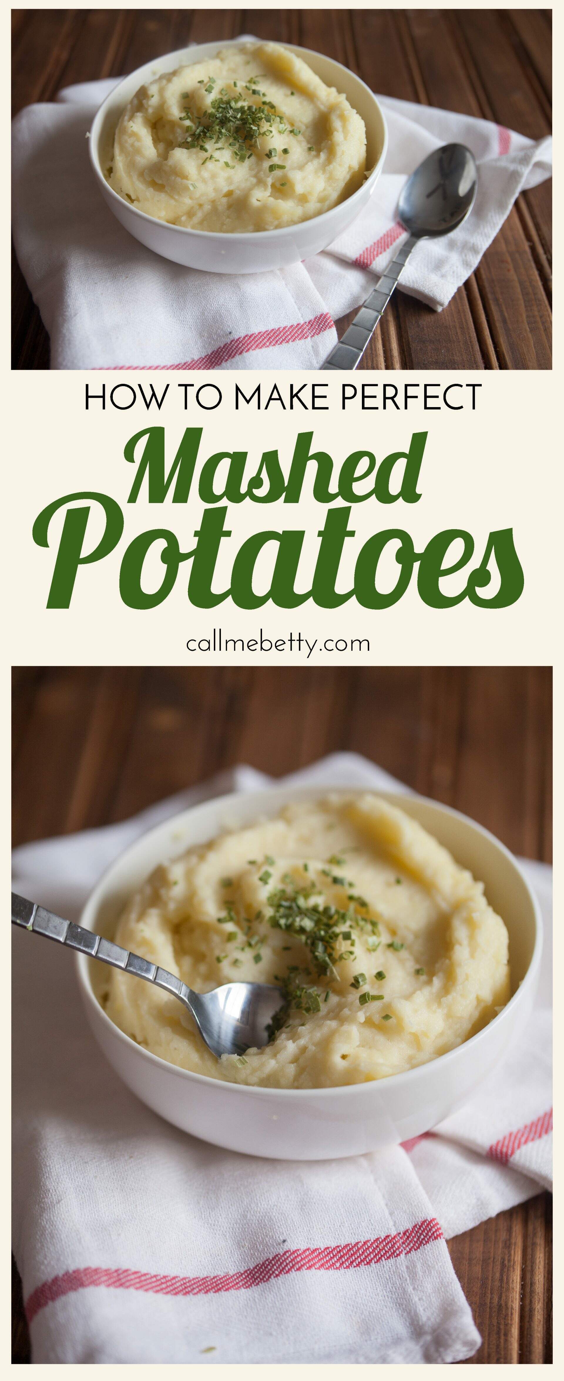 How to make perfect mashed potatoes | Call Me Betty